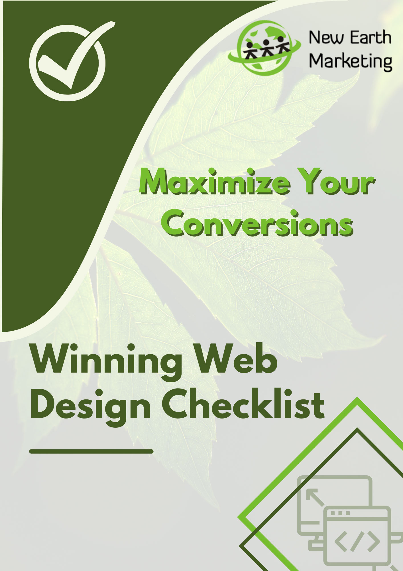 Winning-Web-Design-Conversion-Checklist-New-Earth-Marketing - Website Design, Online Marketing ...